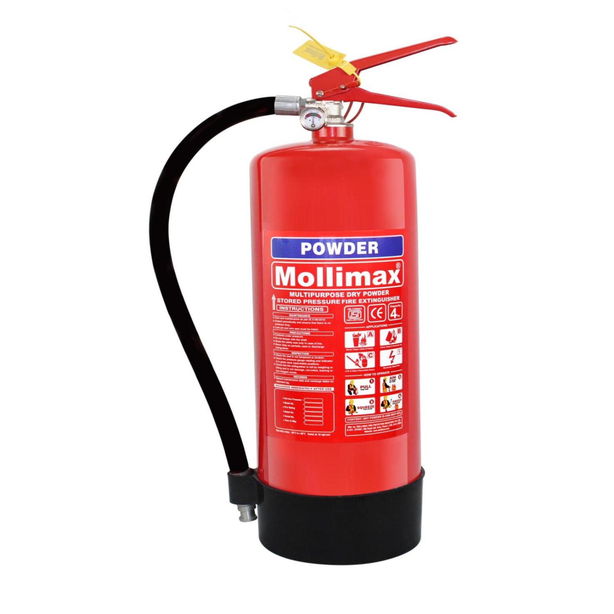 Portable Fire Extinguishers (IS: 15683): Effective Fire Suppression ...