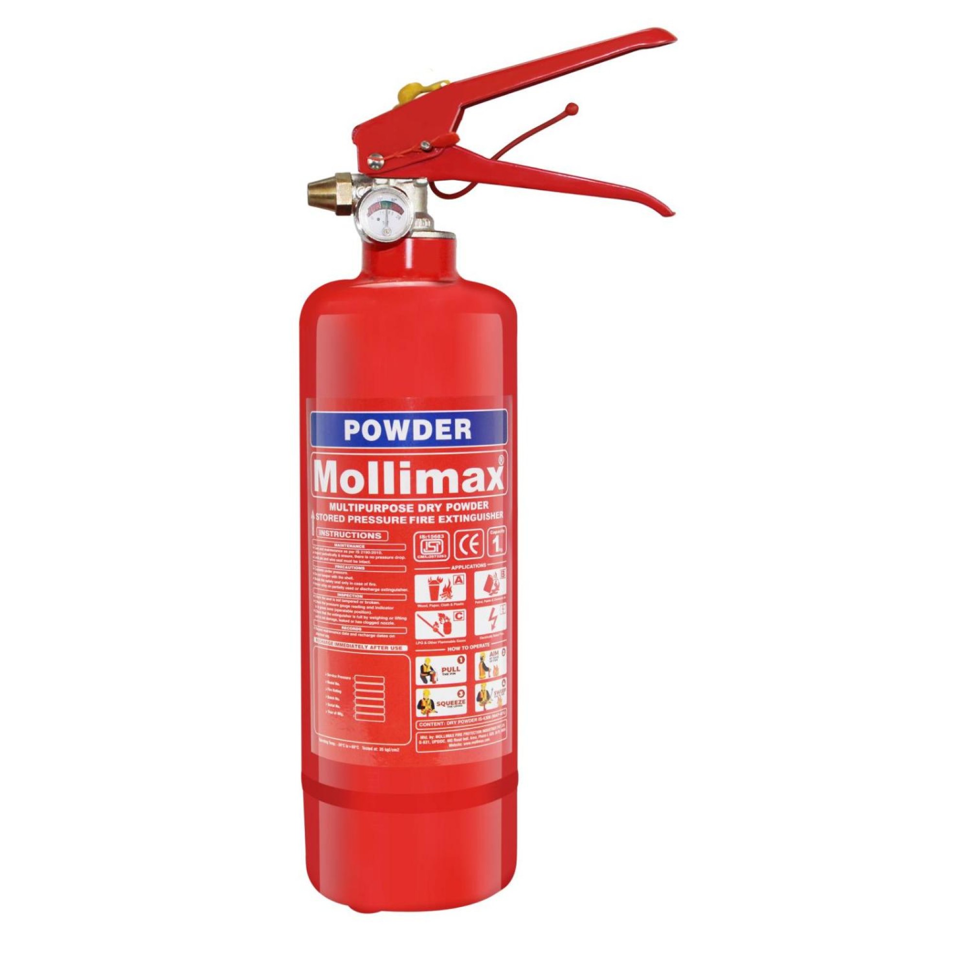 Portable Fire Extinguishers (IS: 15683): Effective Fire Suppression ...