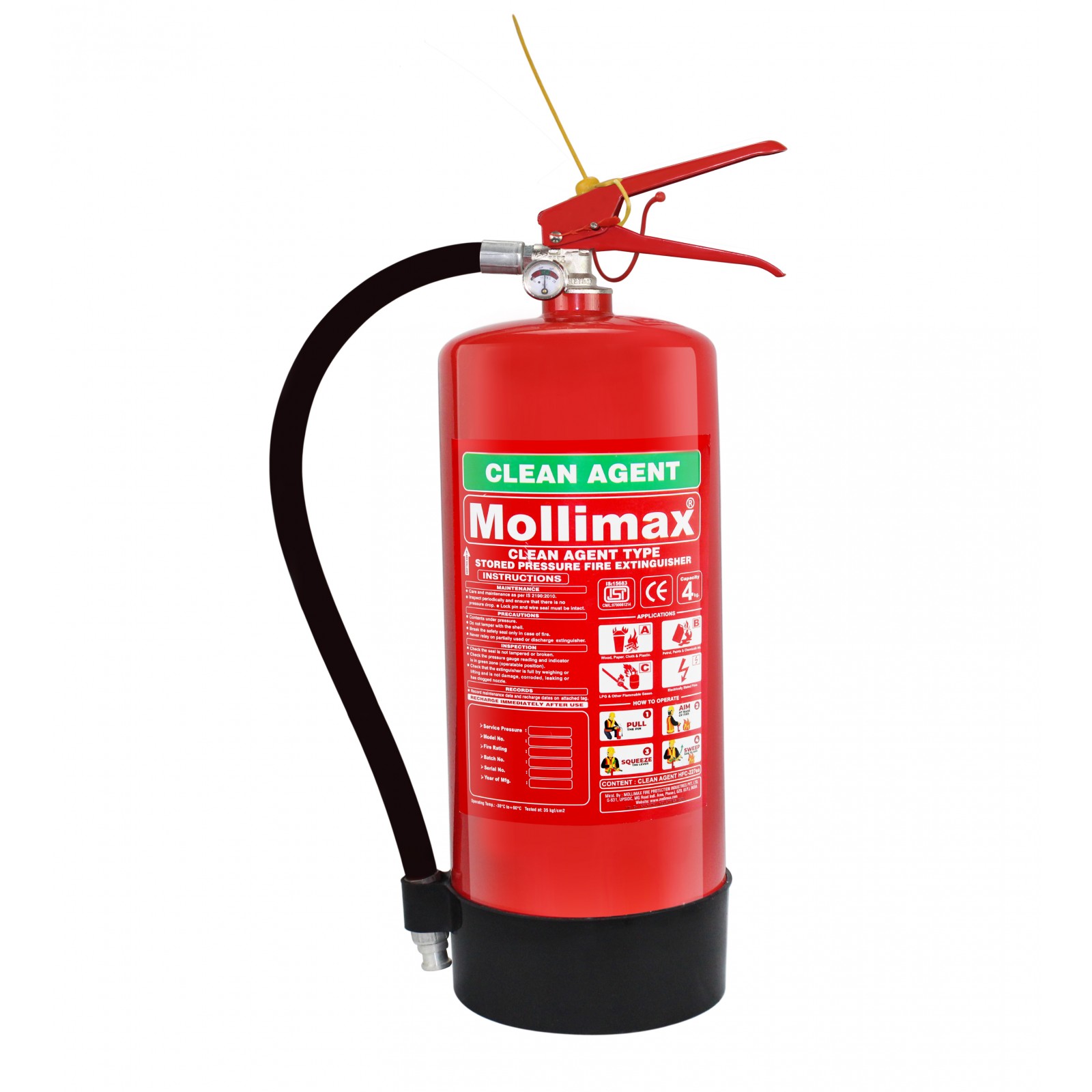 Portable Fire Extinguishers (IS: 15683): Effective Fire Suppression ...